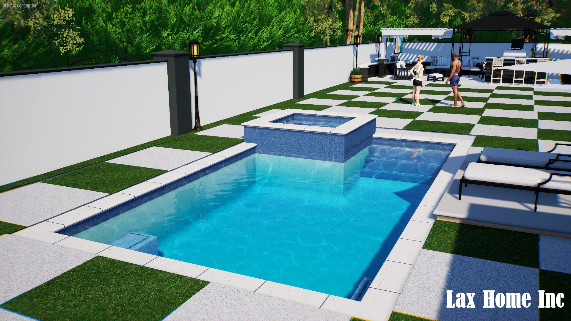 Swimming Pool Projects | Pool Design and Construction Company